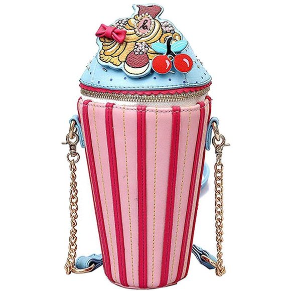 Qᴢunіquе | Bags | Pu Leather Shoulder Bag Novelty Ice Cream Shaped ...